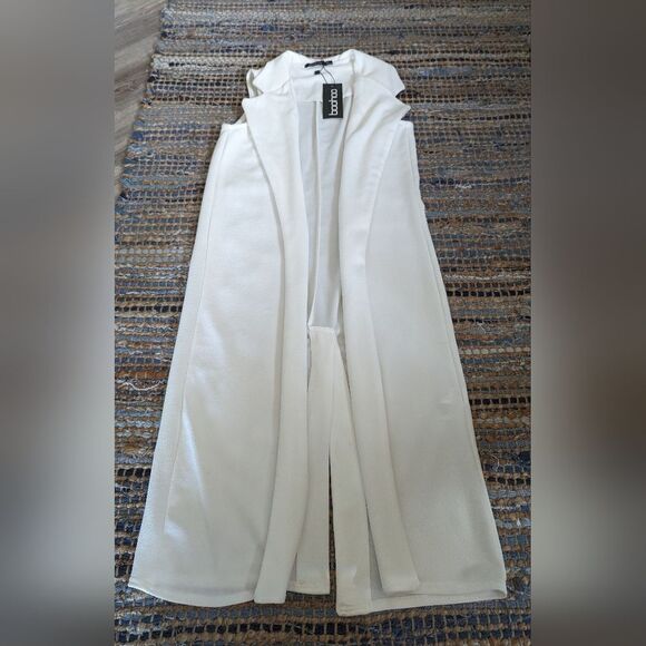 Boohoo | Jackets & Coats | Nwt Boohoo Duster Womens Maxi Open Cardigan ...